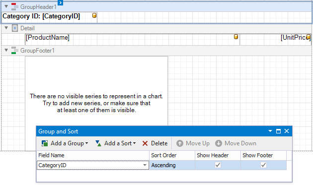 Use Charts to Visualize Grouped Data