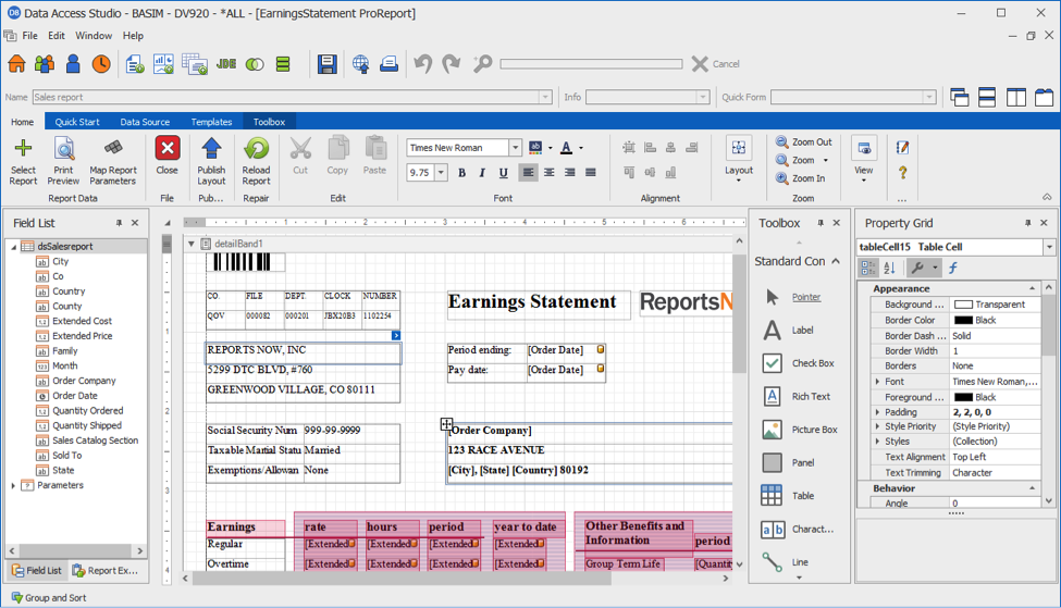 Data Access Studio | ReportsNow